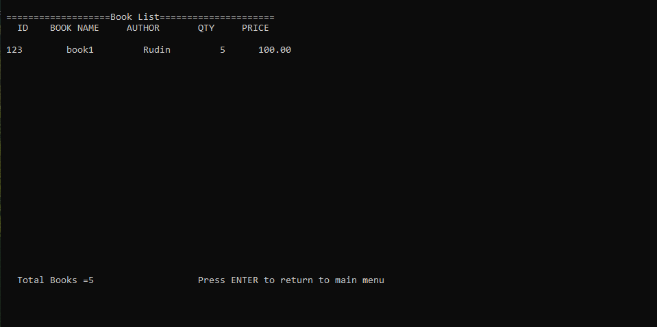 Library Management System in C | Library_System